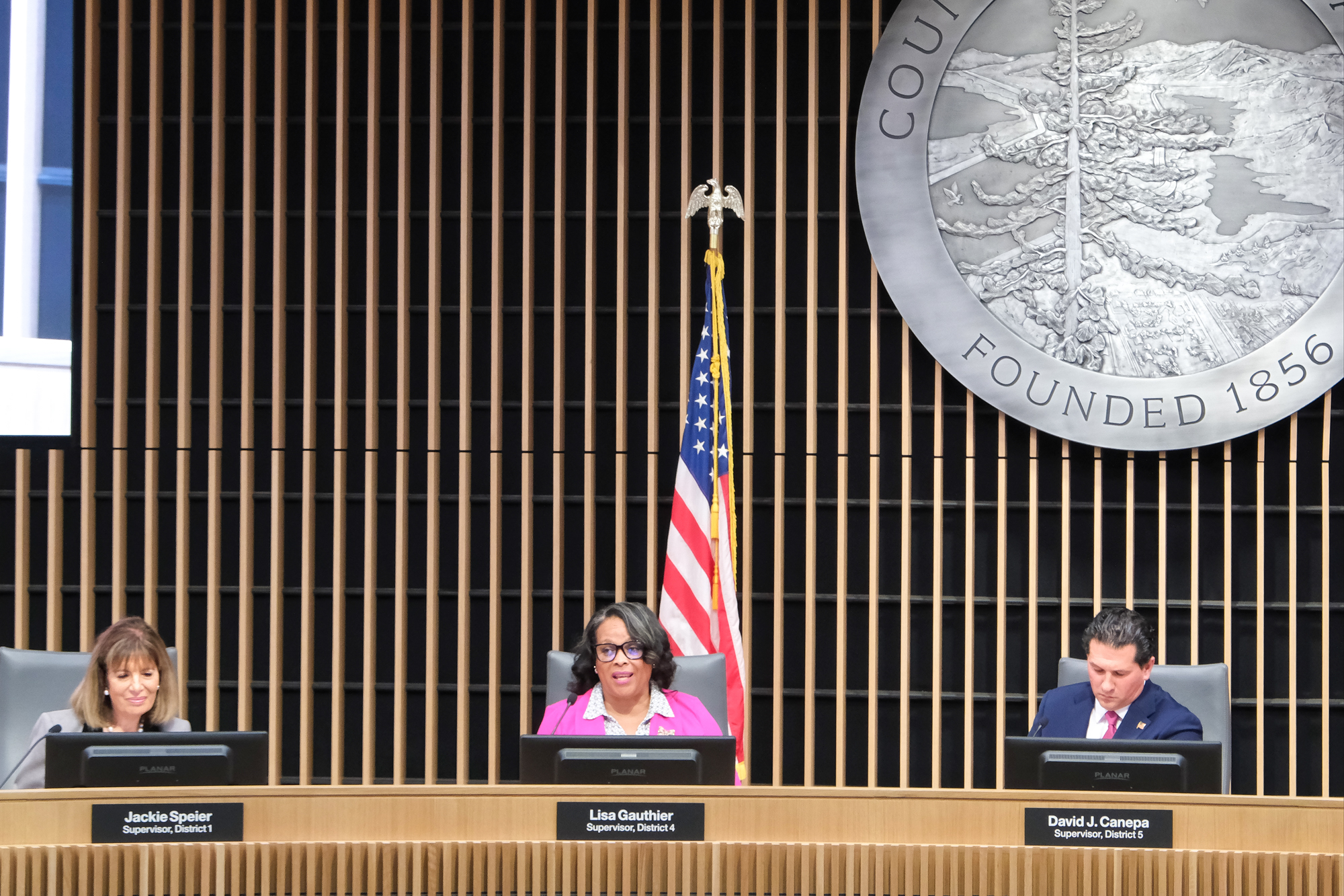 Board of Supes welcomes Jackie Speier and Lisa Gauthier - The Almanac