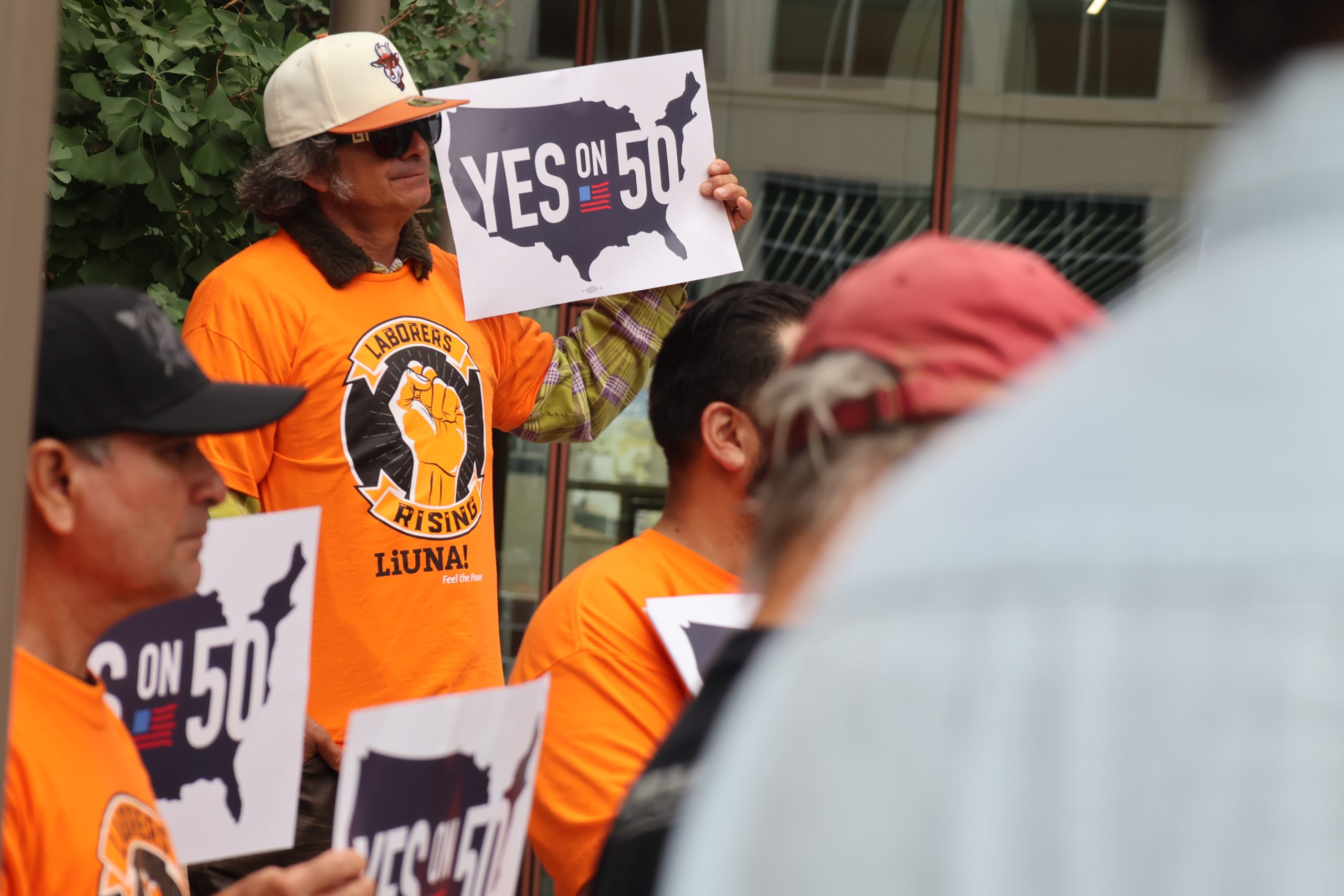 County supes’ Prop 50 retaliation rally pulls residents, unions ...