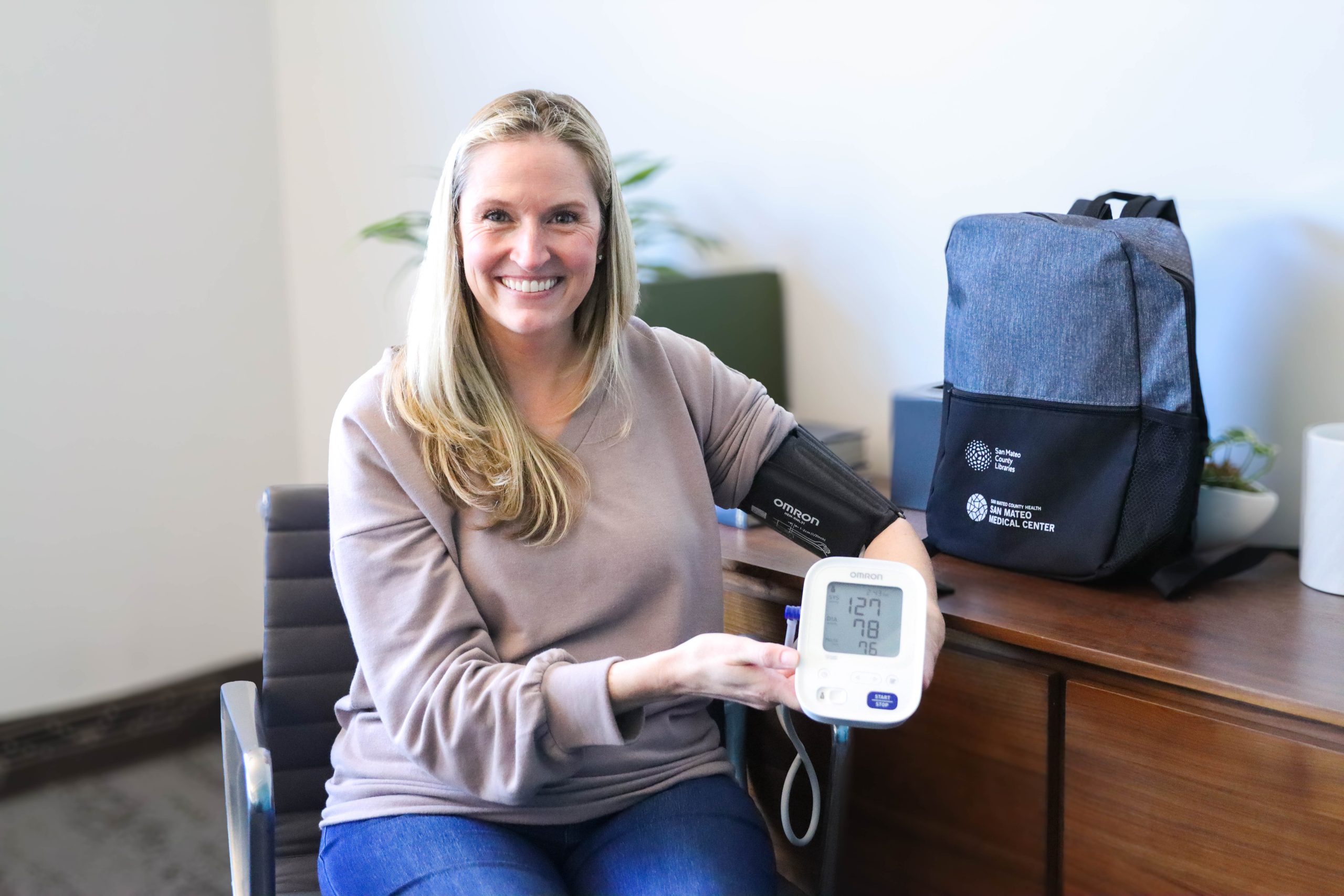 San Mateo County libraries add high blood pressure monitors to collection - The Almanac